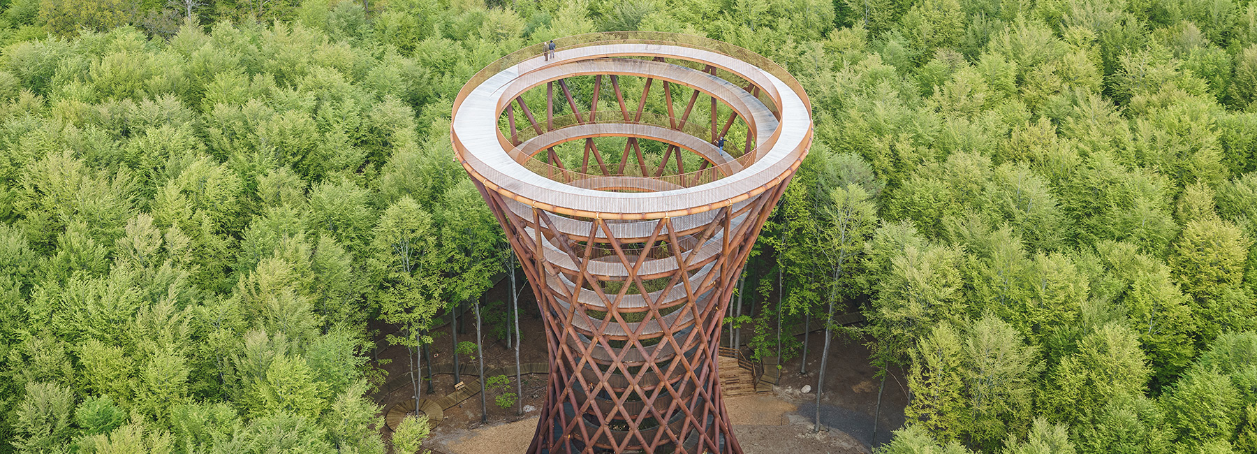 EFFEKT completes 'camp adventure' observation tower in denmark