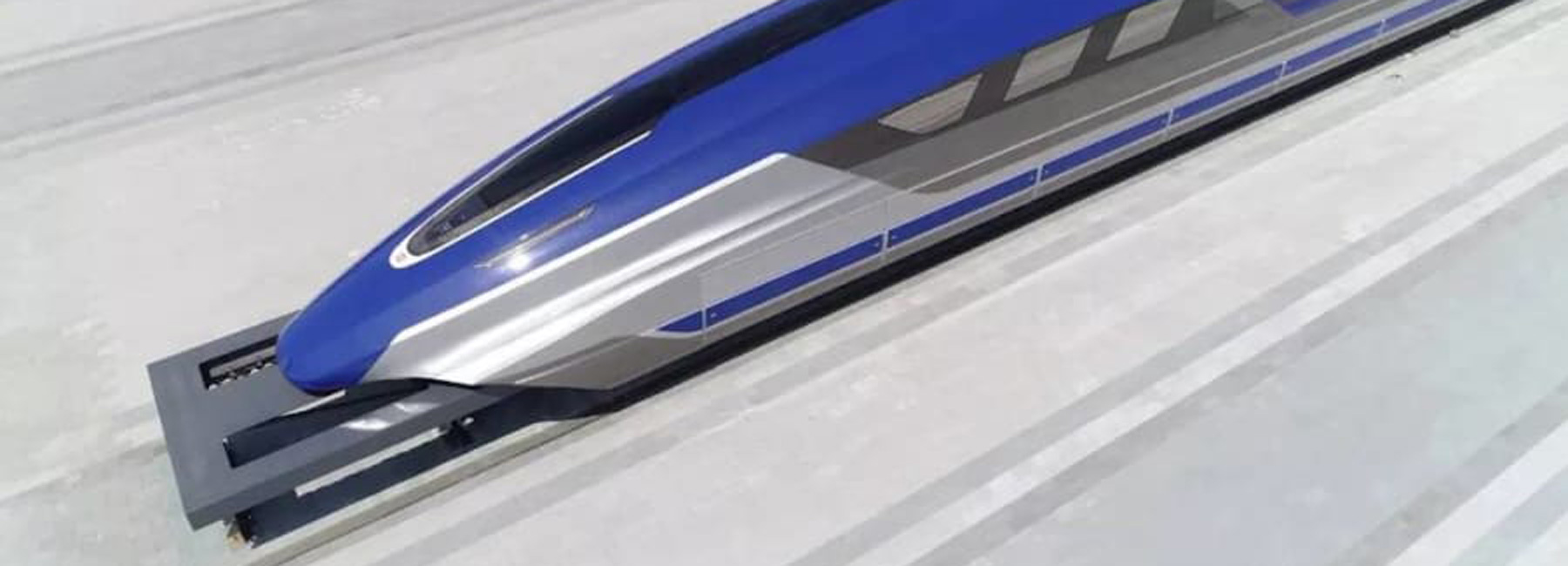 china unveils floating maglev bullet train with speeds of 600km per hour