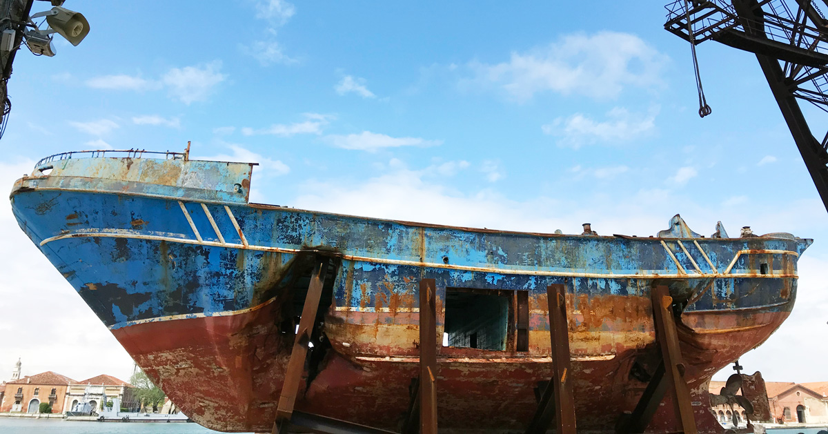 christoph büchel brings boat that killed hundreds of migrants to the ...