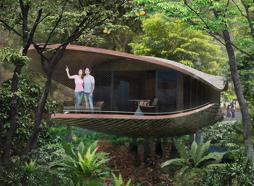 guided by the principles of biophilic design, the resort intends to ...