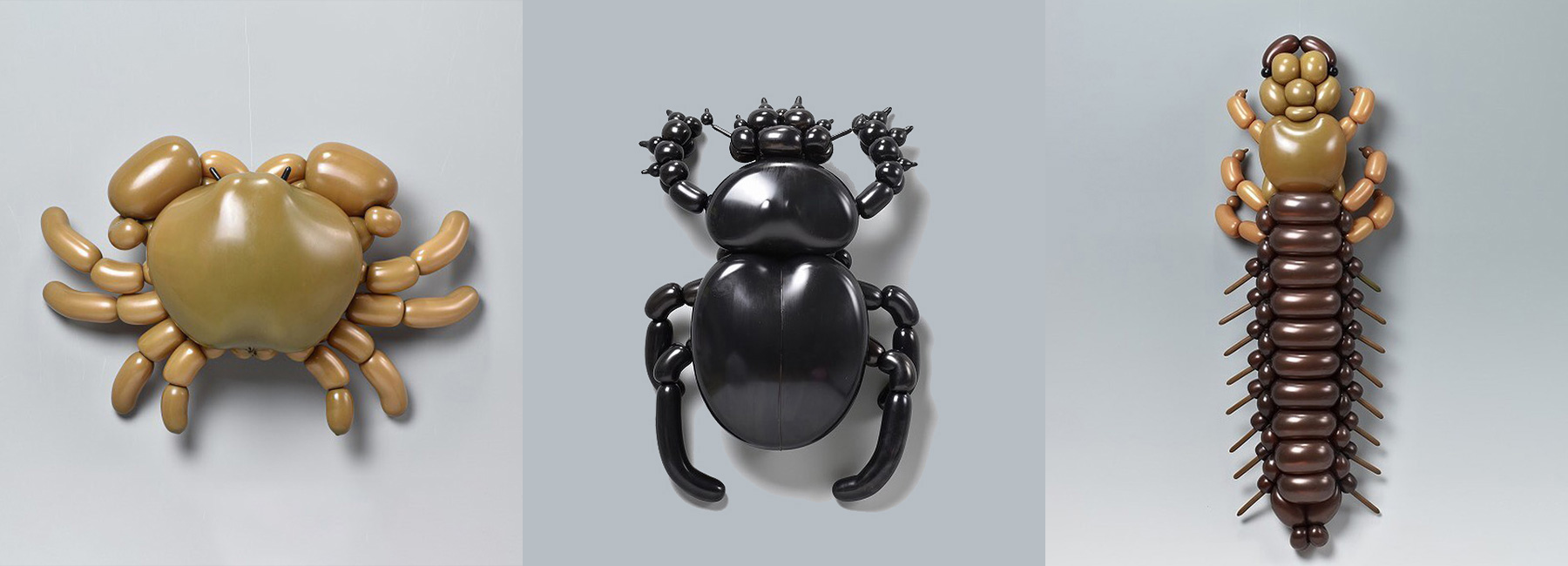 masayoshi matsumoto adds to his collection of intricate balloon sculptures