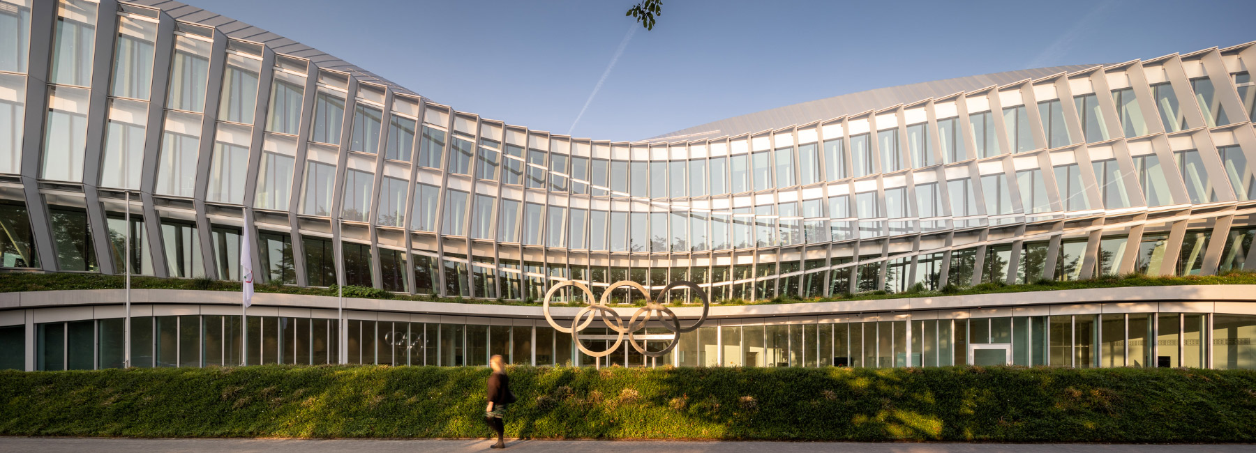 olympic house by 3XN serves as the IOC's new headquarters