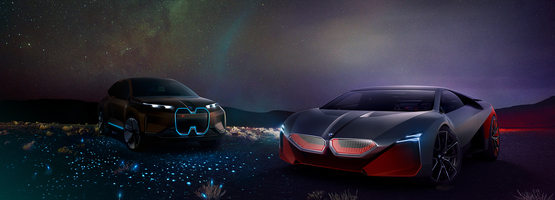 BMW vision M NEXT conceptualizes flexibly self-driving sports car