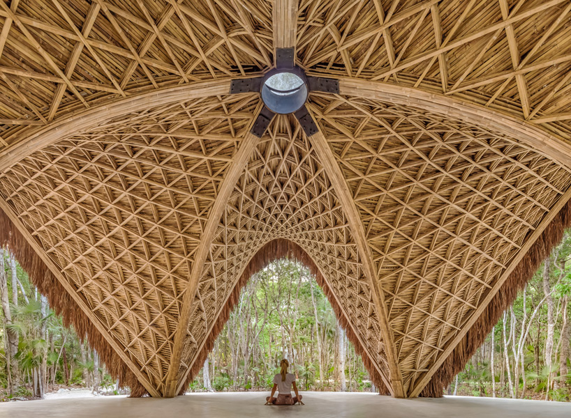 in the heart of a conserved area of native jungle in tulum, mexico, the ...