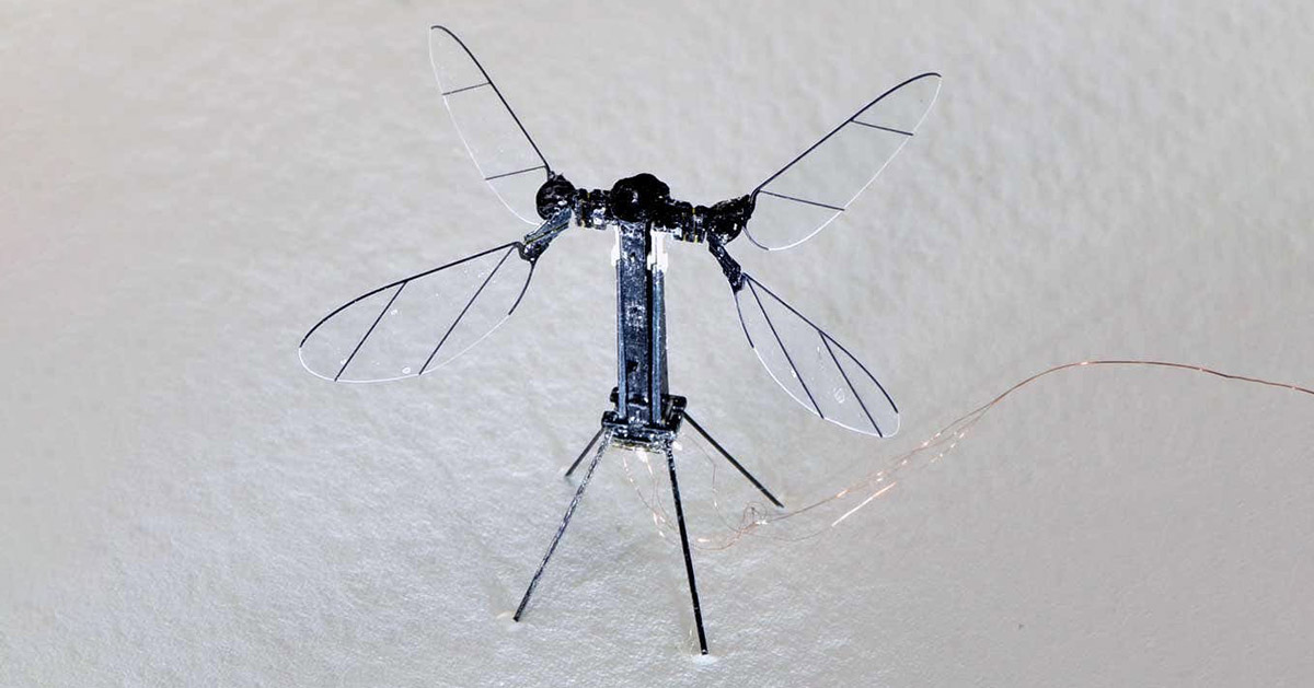 solar-powered robot bee offers a glimpse into the future of insect drones