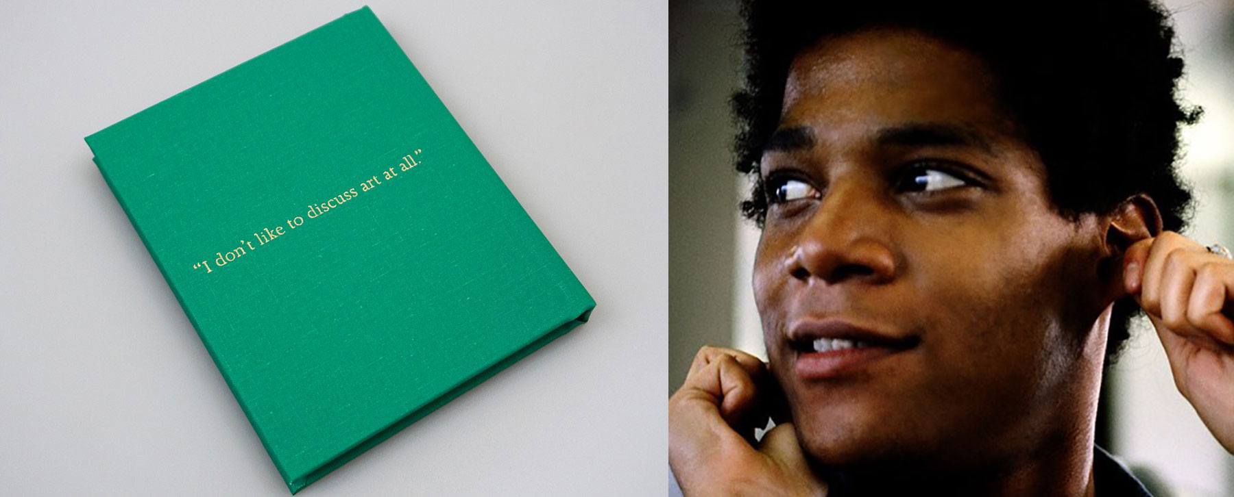 'basquiat-isms' collects the musings of art icon jean-michel basquiat