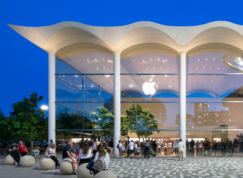 located in the new wing of the aventura mall, the store neighbors a ...