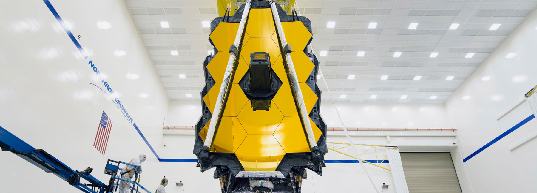 NASA completes tennis court-sized ‘honeycomb’ james webb telescope