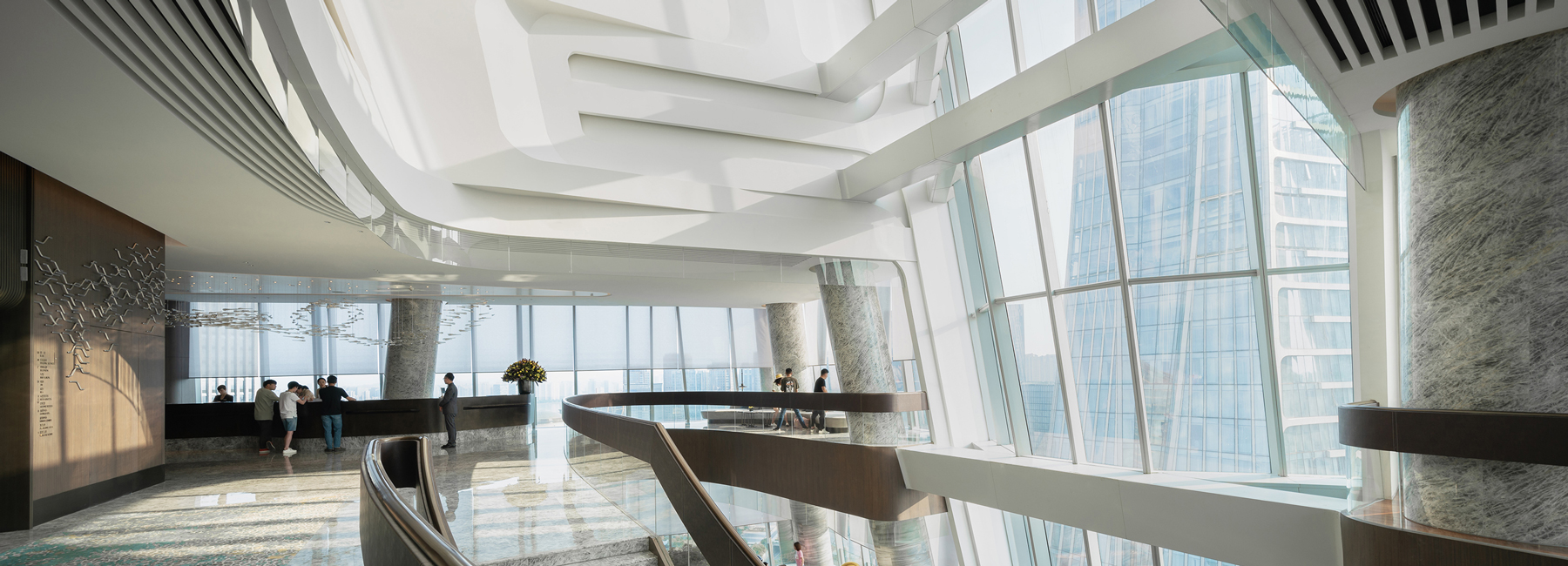 UNStudio's raffles city hosts new conrad hangzhou luxury hotel