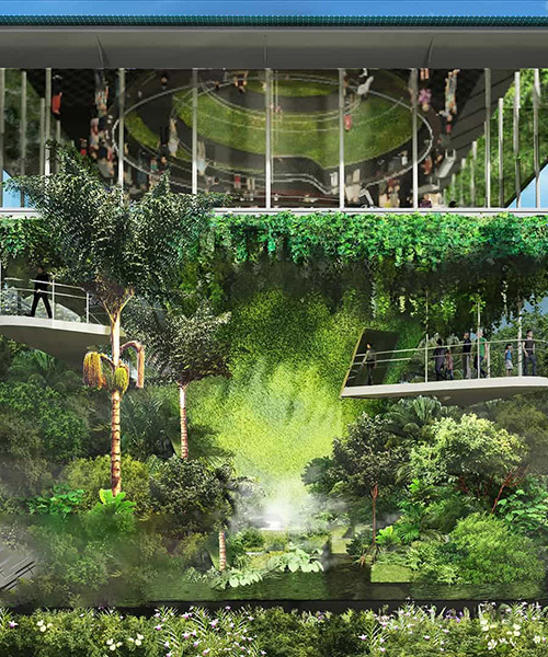 WOHA's singapore pavilion for expo 2020 dubai is an oasis in the desert