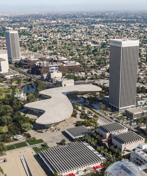 new images of peter zumthor's design for new LACMA building