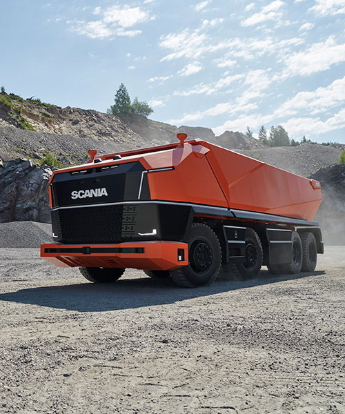 scania AXL, a fully autonomous concept truck without a cabin