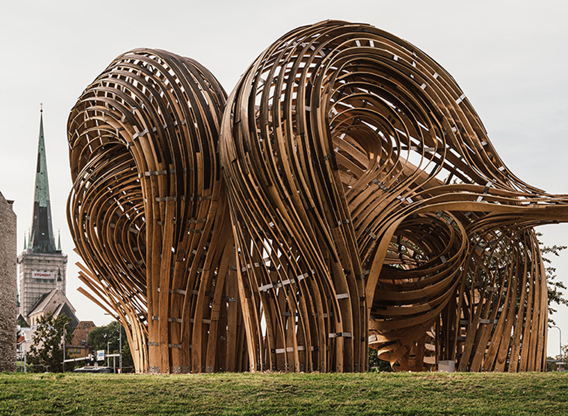 the installation was created using analogue tools augmented with the ...