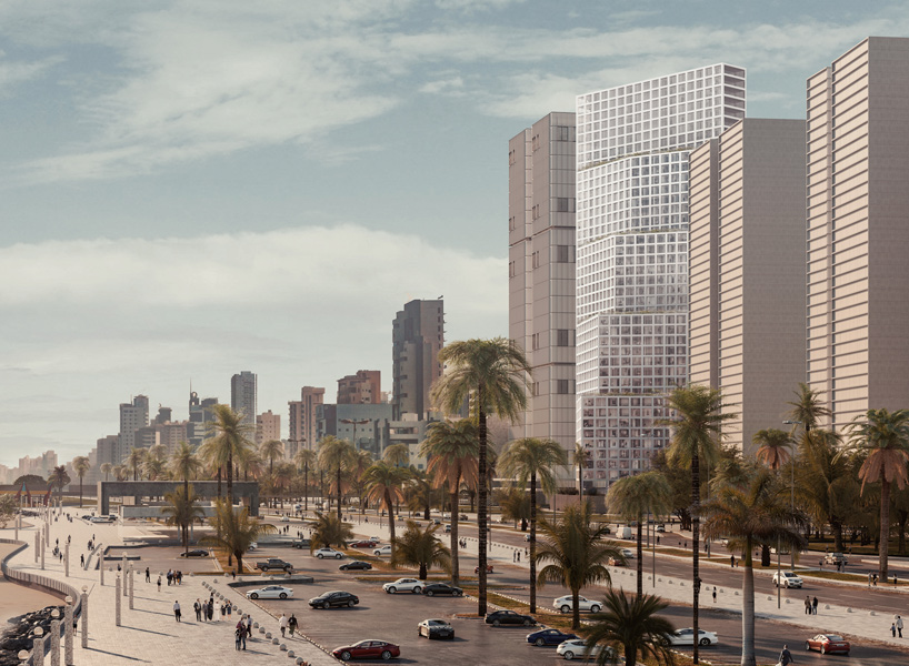 OMA plans stepped residential tower for kuwait city’s waterfront ...