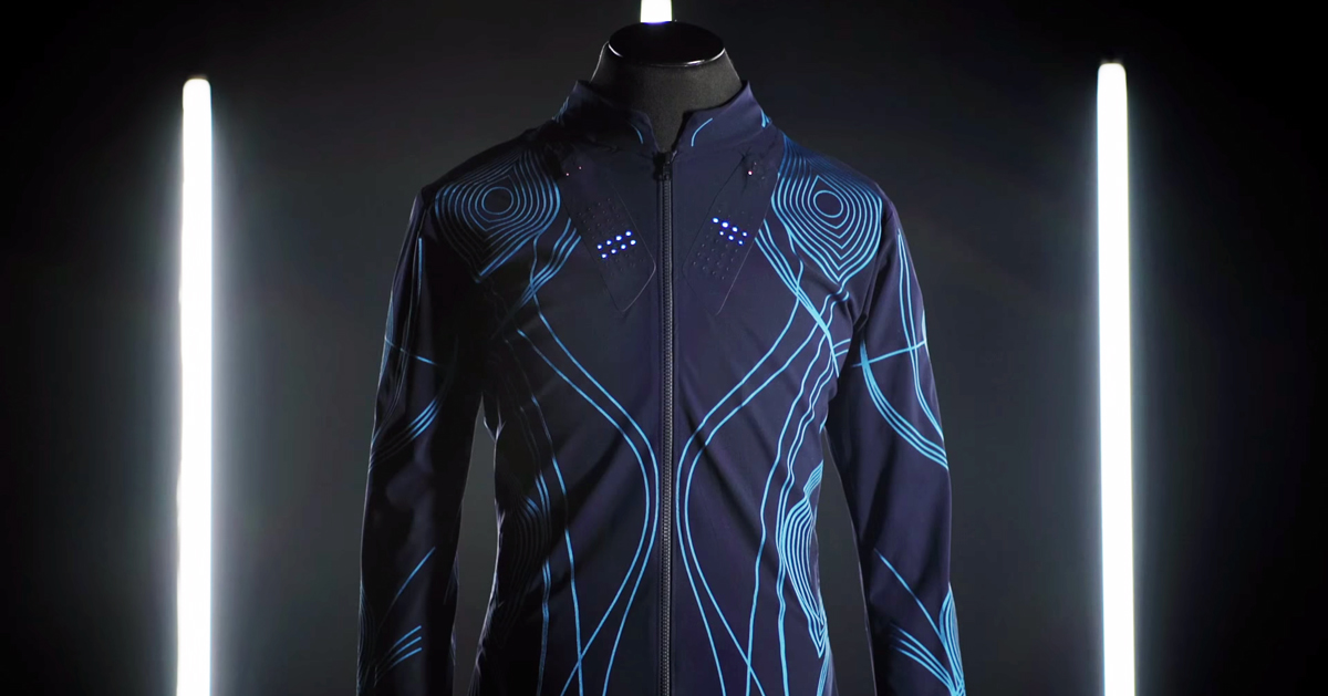 the sound shirt lets deaf people feel music using haptic sensors