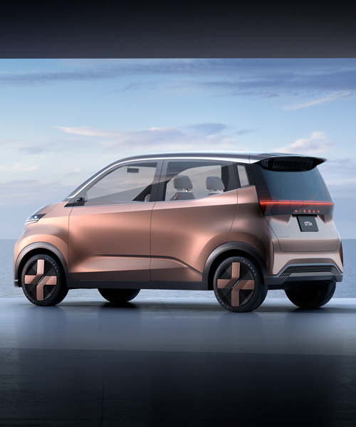 nissan's IMk electric car concept is based on 'timeless japanese futurism'