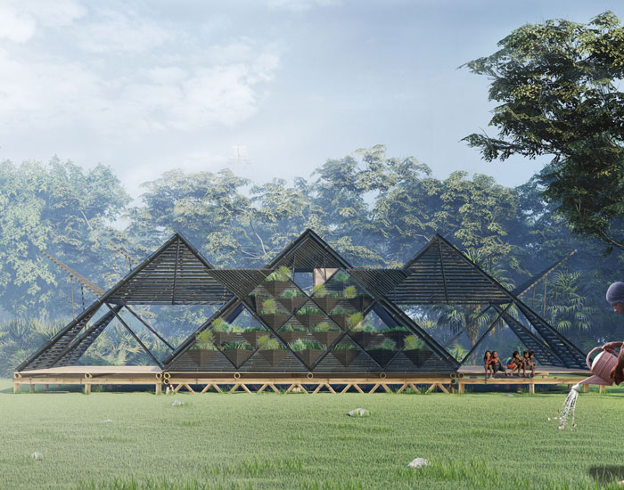 delta's pyramidal shape enhances earthquake resilience whilst the base ...