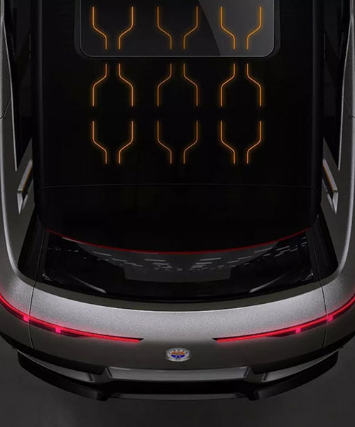 solar panels push the fisker ocean electric SUV to range of over 480km