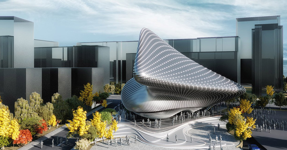 MASK architects place a massive camera atop their seoul photographic ...