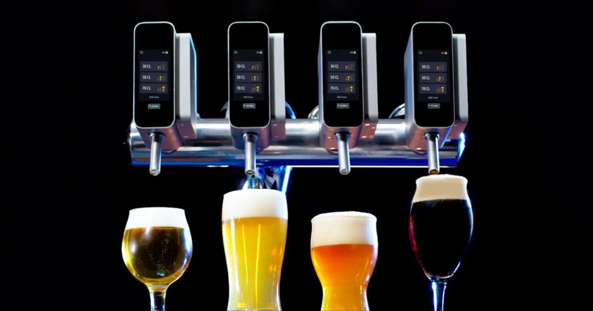 pubinno's 'internet of beer' uses AI smart taps to serve the perfect pint