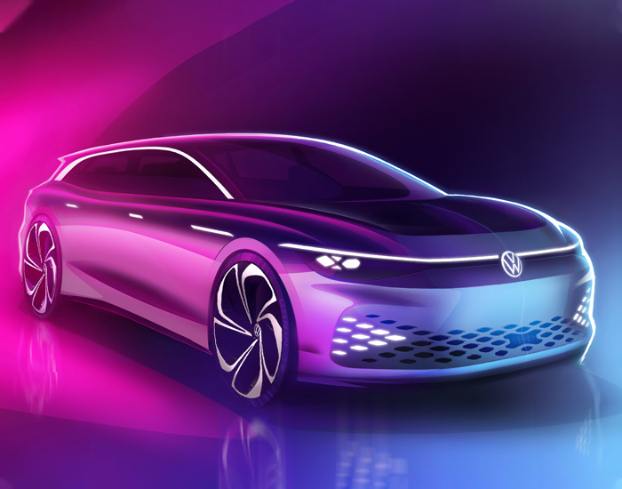 volkswagen ID space vizzion concept is a futuristic station wagon - Dr ...