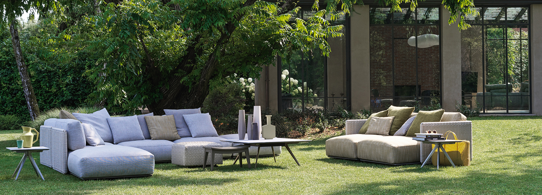 FLEXFORM's contemporary furniture crafted for outdoor collection 2019