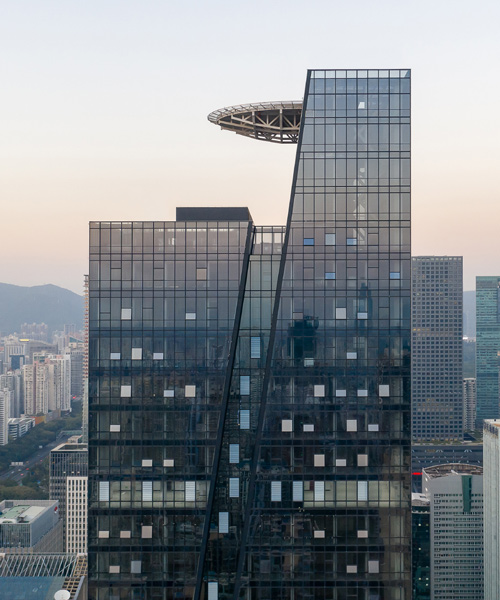 fuksas' guosen securities tower in shenzhen conveys a 'vertical tension'