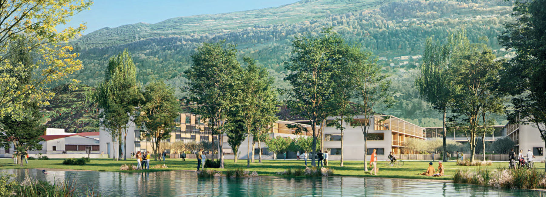 herzog & de meuron masterplans sion's 'ronquoz 21' district