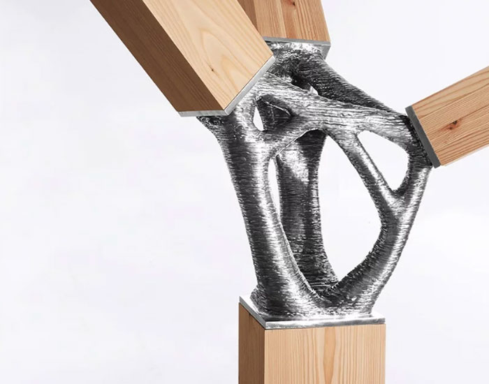 the joint has a hollow structure that is then filled with concrete post ...