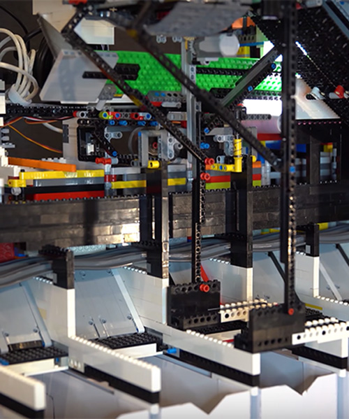 the universal LEGO sorter is an AI-powered machine that sorts every ...