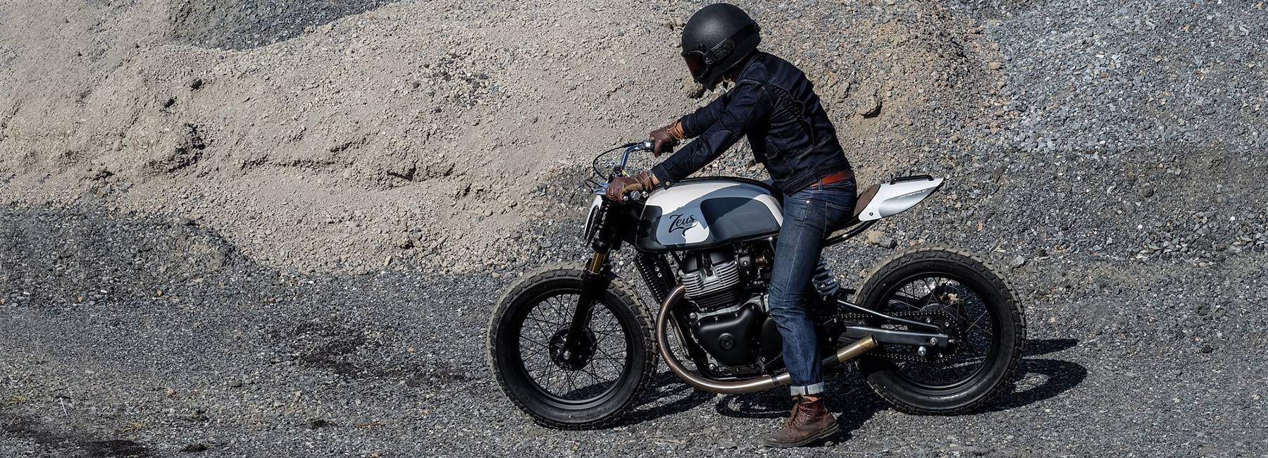 zeus custom moose project transforms royal enfield continental GT 650