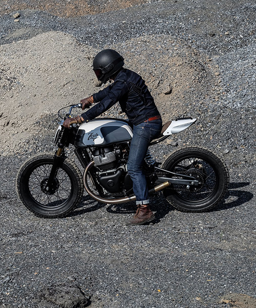 zeus custom moose project transforms royal enfield continental GT 650