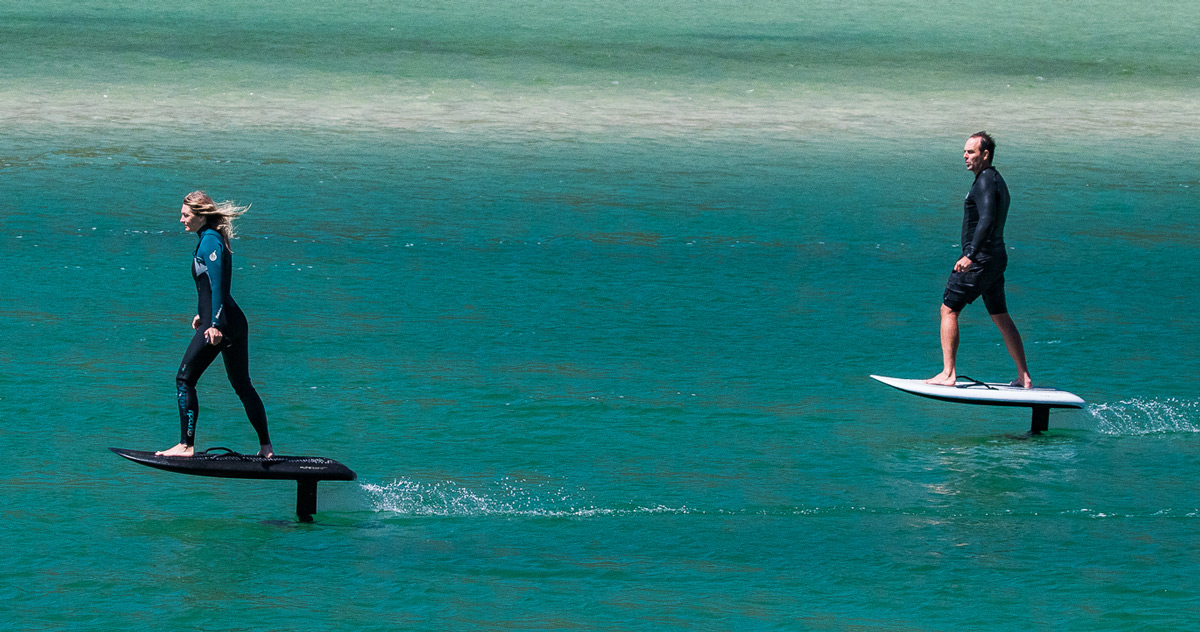 fliteboard introduces the future of surf culture: electric hydrofoil ...