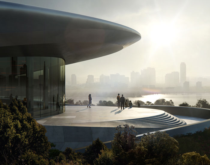 the construction video of the almost complete building shows just one ...