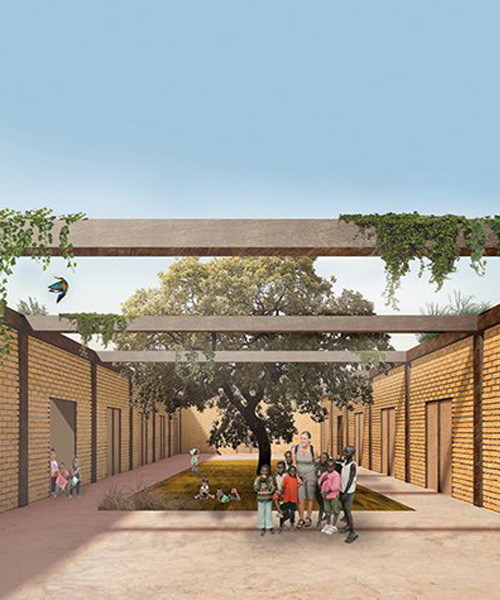 valentino gareri designs a low-cost modular prototype for schools in africa