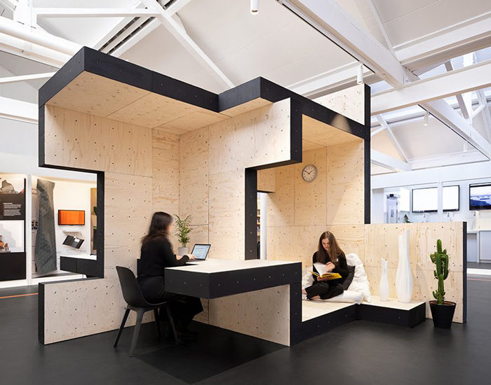 the prefabricated building blocks incorporate reversible connections ...