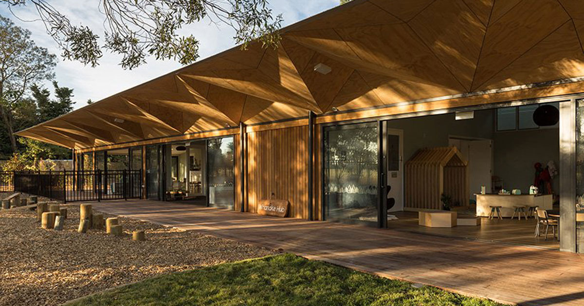 CASA integrates a sustainable learning center with new zealand's nature ...