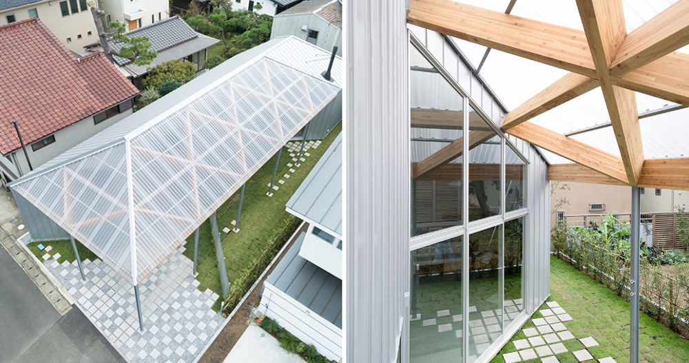fumiko takahama designs 'giant house' in ōiso, japan