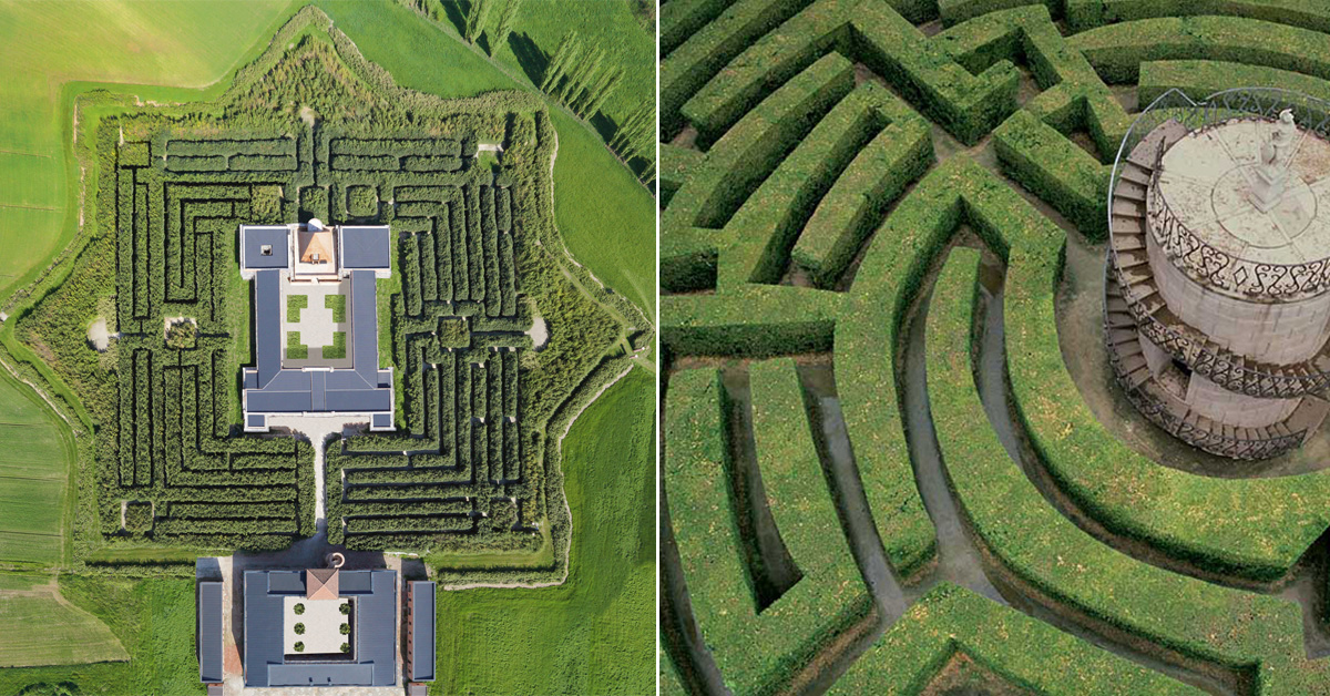 world’s largest labyrinth: labirinto della masone by franco maria ricci