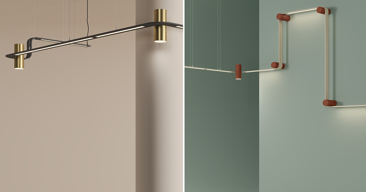 studiopepe expands TOOY's nastro system bending the lights like ribbon