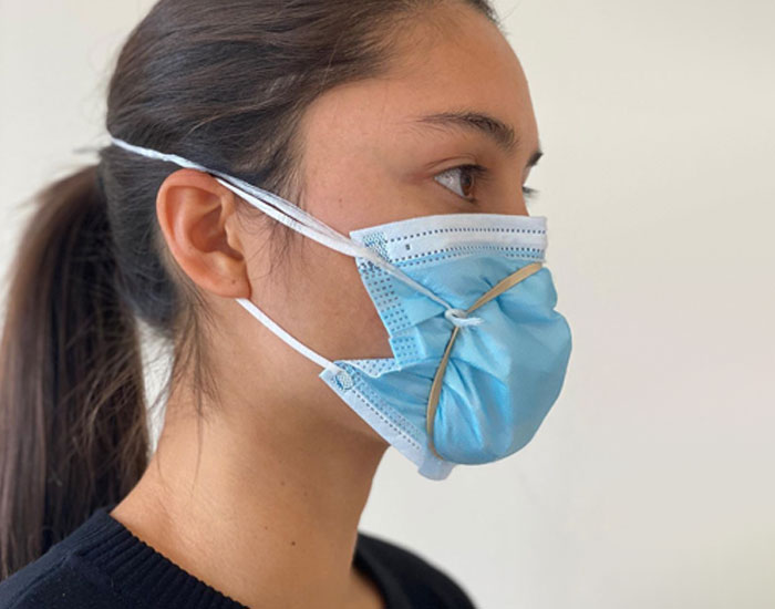 using a piece of rubber sheet or just plain rubber bands, the simple ...