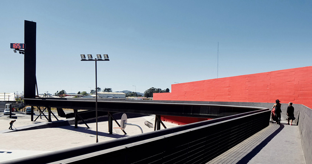 smiljan radic designs community space to revitalize a neighborhood in chile