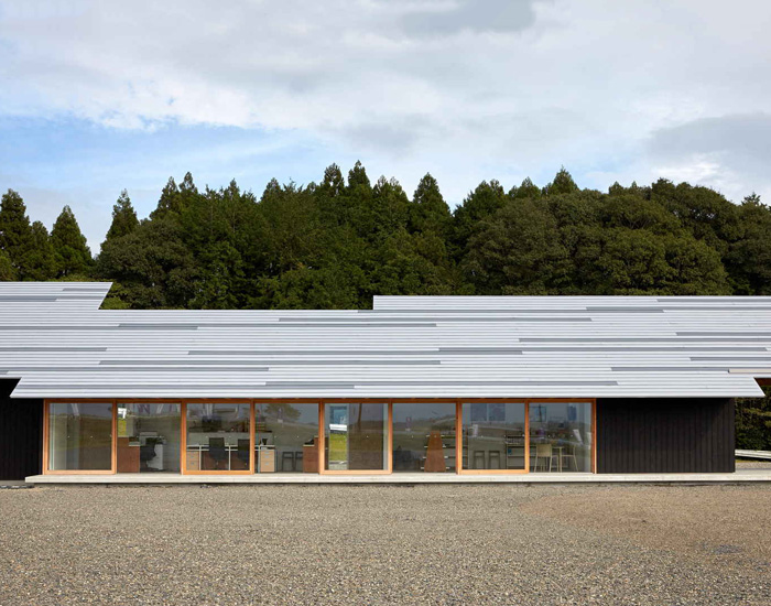 hiromu nakanishi architects builds nishikimachi secret naval air base ...