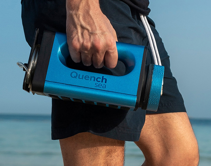 QuenchSea combines a hydraulic system, with triple pre-filtration and a ...