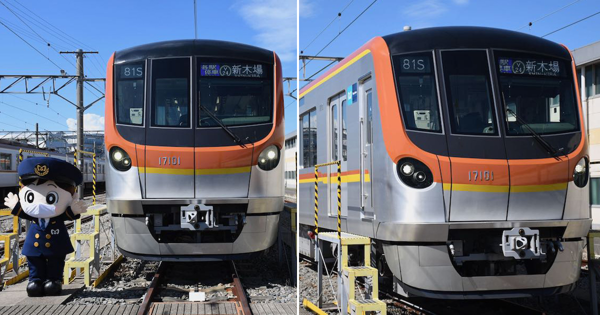 tokyo metro unveils new 17000 series for yurakucho and fukutoshin lines