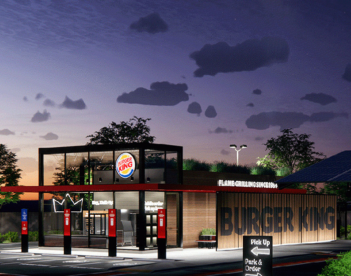 the new design features dedicated mobile order and curbside pick-up ...