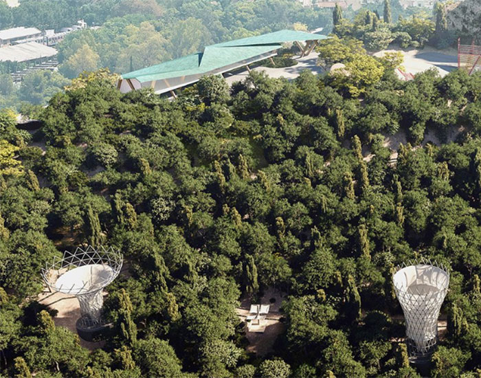 panoramic observation platform proposal transforms lycabettus hill in ...