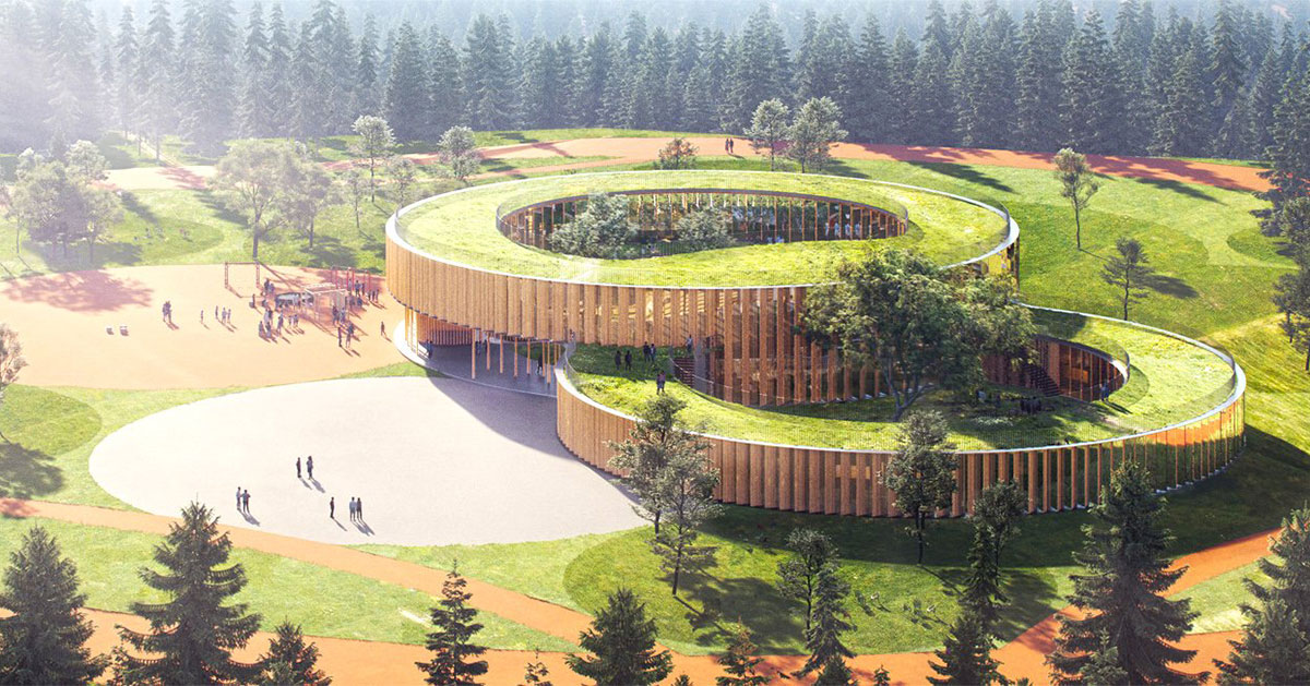 valentino gareri introduces modular treehouse school adapted to the ...