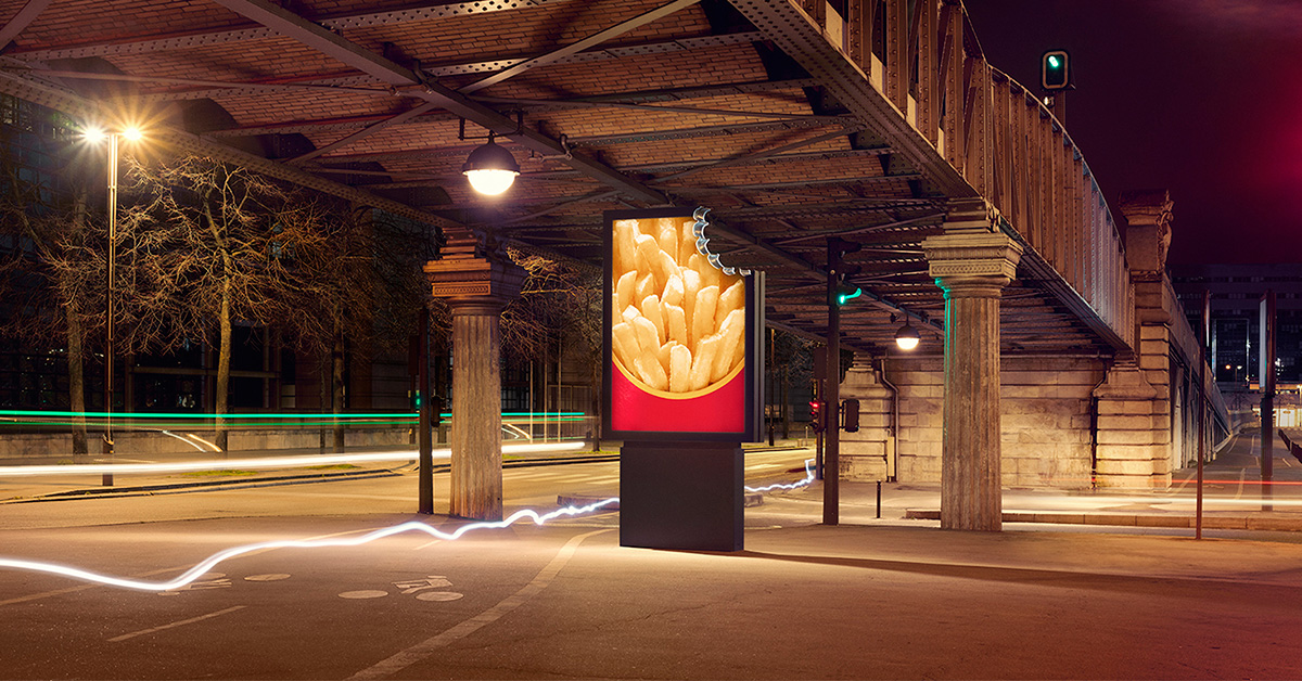 mcdonald's paris billboards are so provocative they have been literally ...