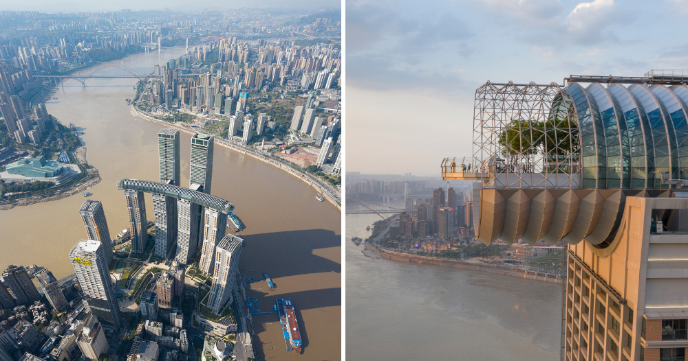 raffles city chongqing by safdie architects documented in new images